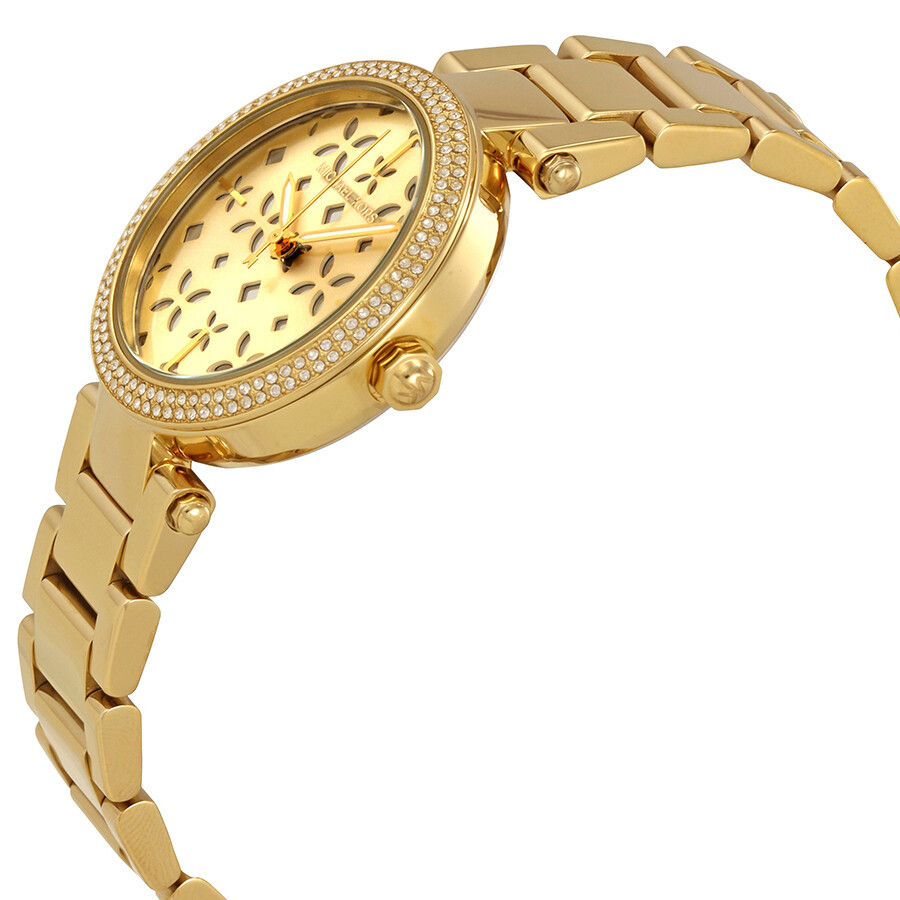 Michael Kors Mini Parker Floral Cutout Dial Ladies Watch MK6469 ...