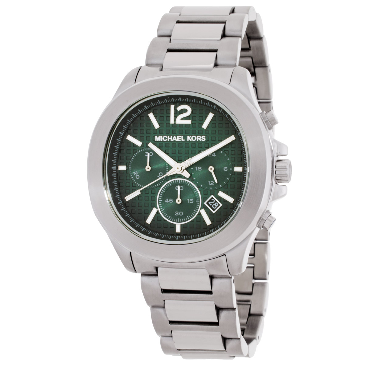 Michael Kors Oversized Sage Chronograph Quartz Green Dial Men's Watch ...