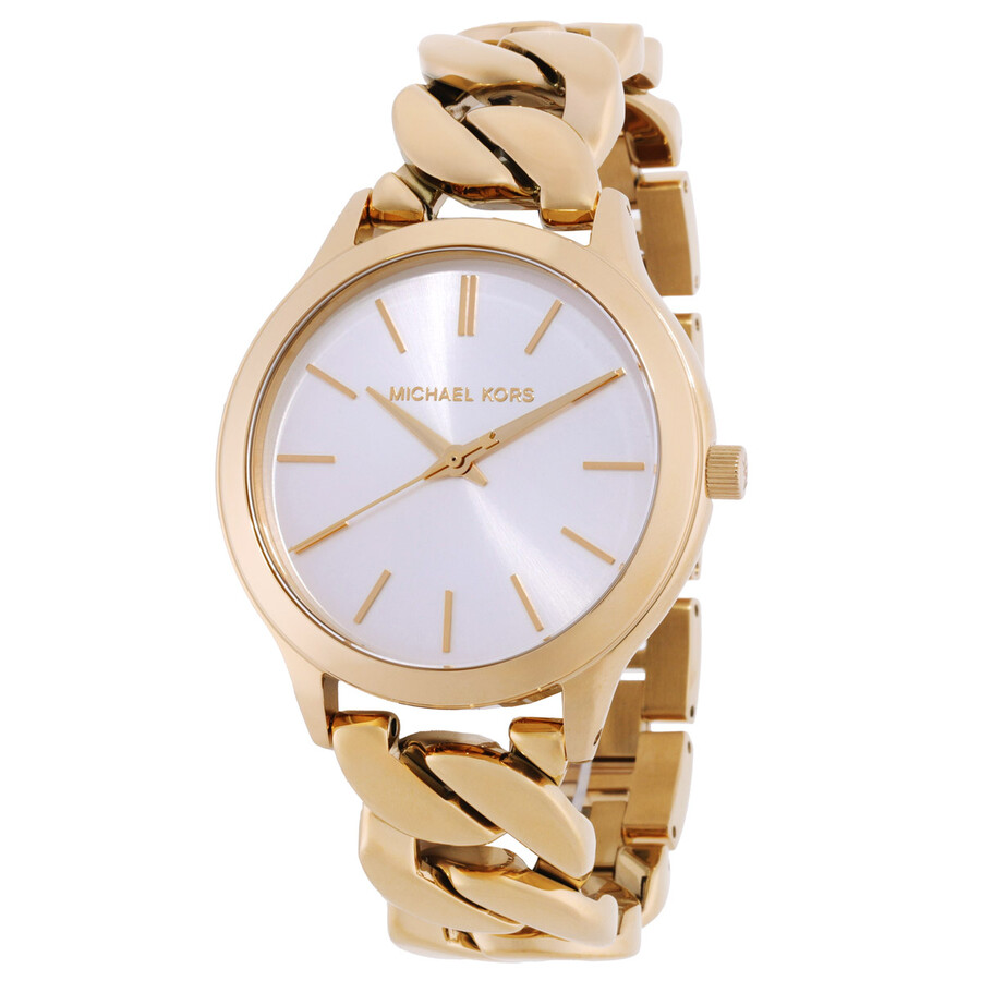Michael Kors Runway White Dial Ladies Watch MK7472 796483644724 ...