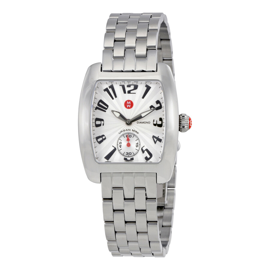 Michele Mini Urban Steel Ladies Watch MWW02A000156 0099945103235 ...