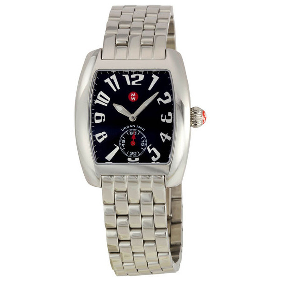 Michele Urban Mini Black Dial Watch MWW02A000404 845960015783 - Watches ...