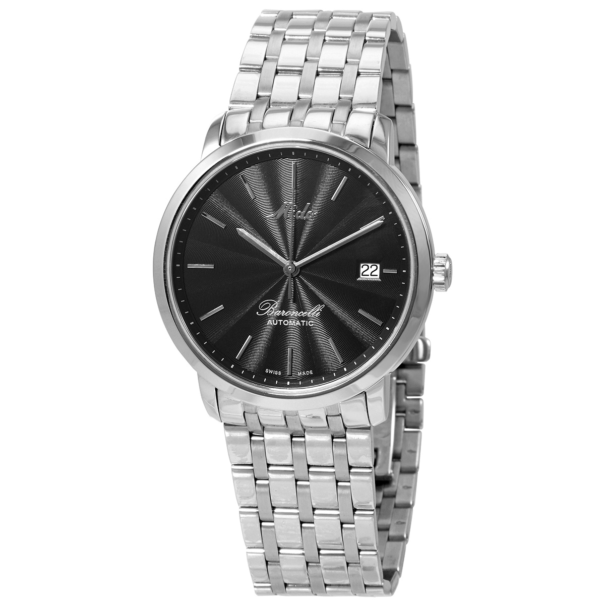 Mido Baroncelli Automatic Black Dial Unisex Watch M38954181 - Watches ...