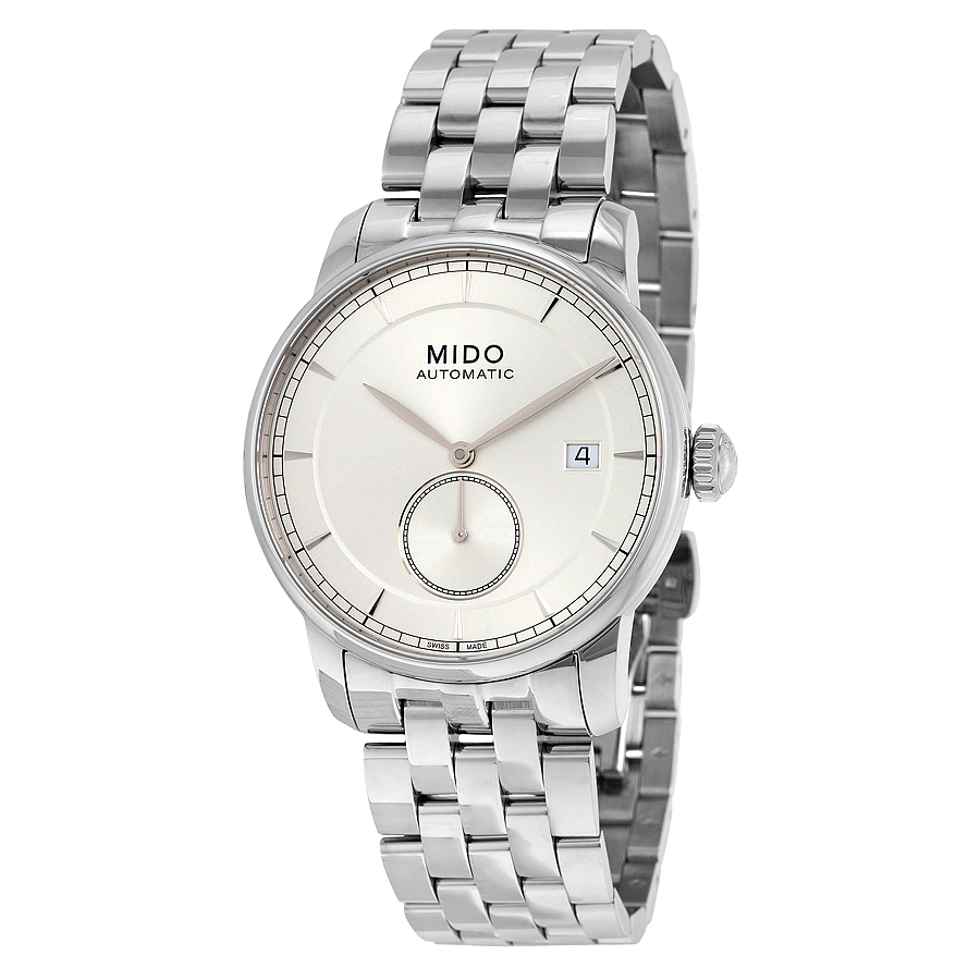 Mido Baroncelli II Automatic Silver Dial Stainless Steel Watch ...
