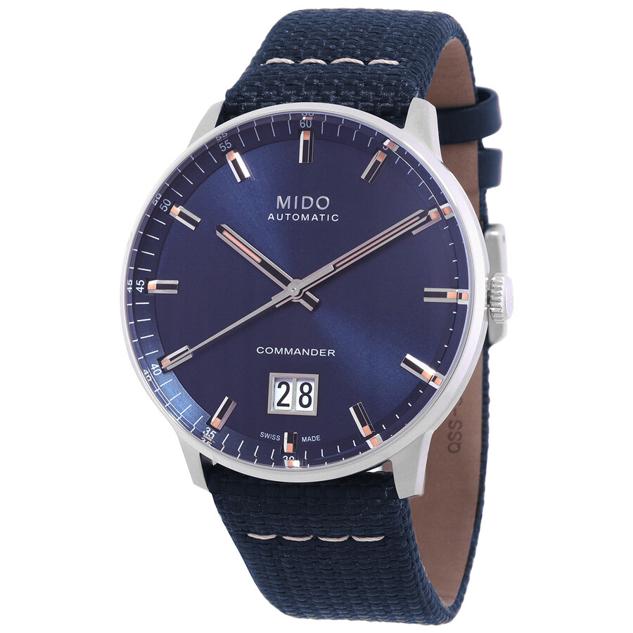 Mido Commander Automatic Blue Dial Men's Watch M0216261704100 ...