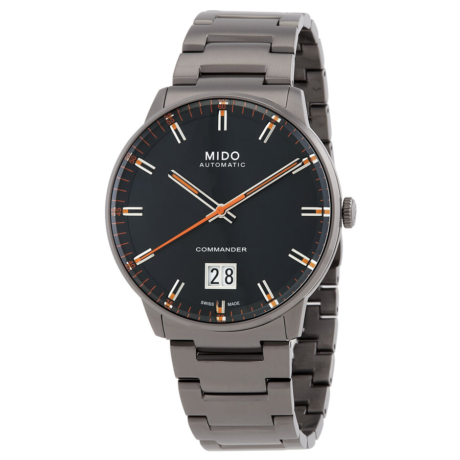 Mido Commander Big Date Automatic Black Dial Men's Watch M0216263305100 7612330139911 - Watches ...