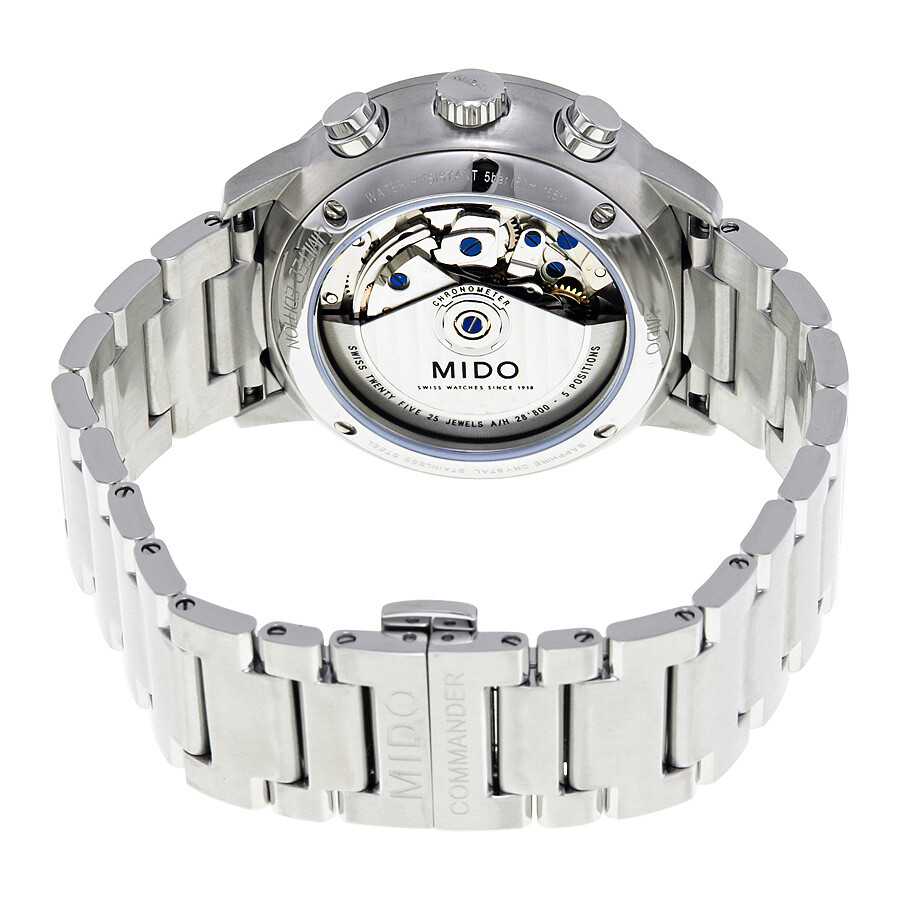 Mido Commander II Limited Edition Chronograph Automatic Men's Watch ...
