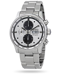 Mido Multifort Automatic Chronograph Silver Dial Men's Watch M005.614 ...