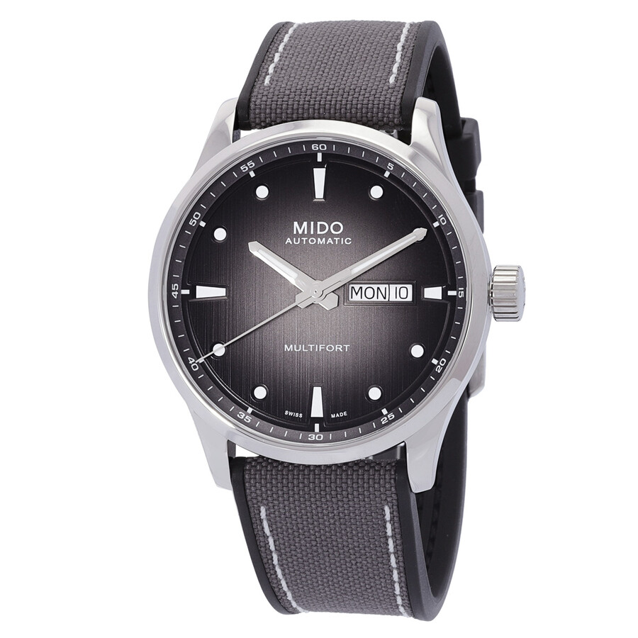 Mido Multifort M Automatic Grey Dial Men's Watch M0384301708100 ...