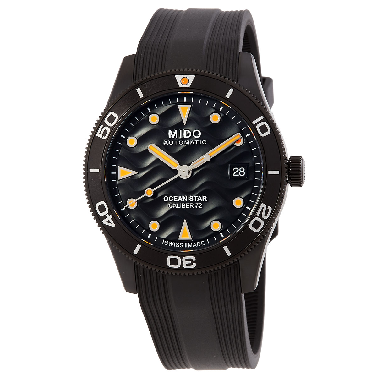 Mido Ocean Star 39 Automatic Black Dial Watch M026.907.37.051.00 ...