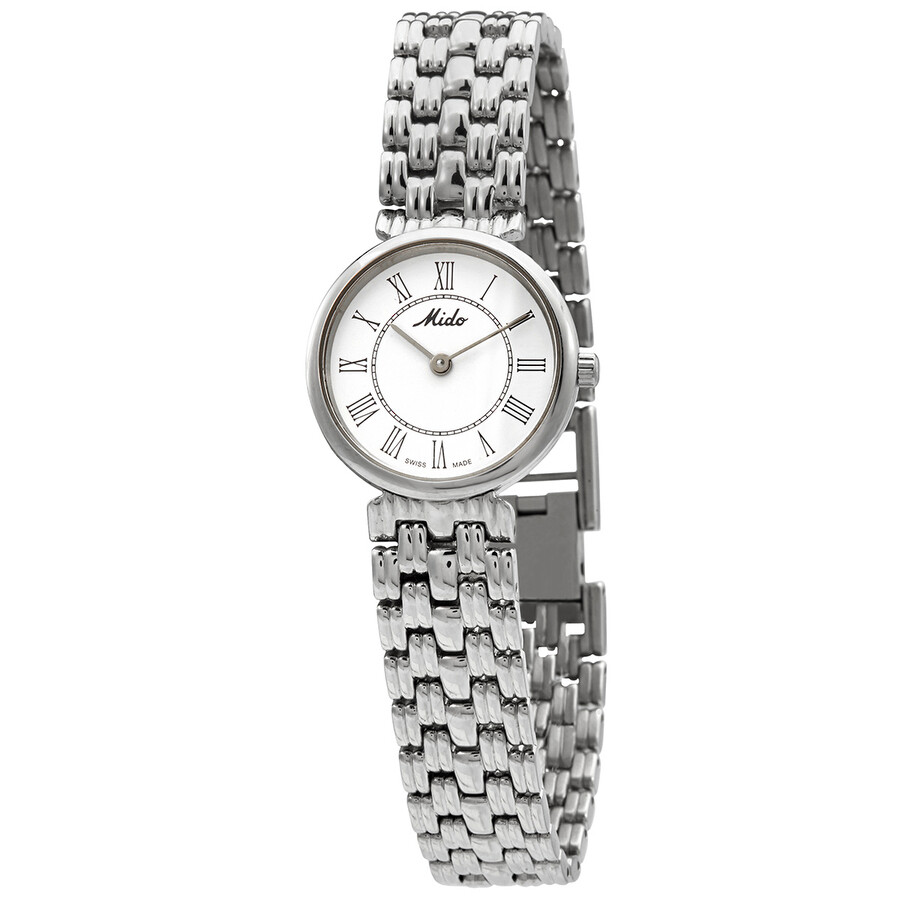 Mido Quartz White Dial Ladies Watch M2120.4.26.1 M21204261 - Watches ...