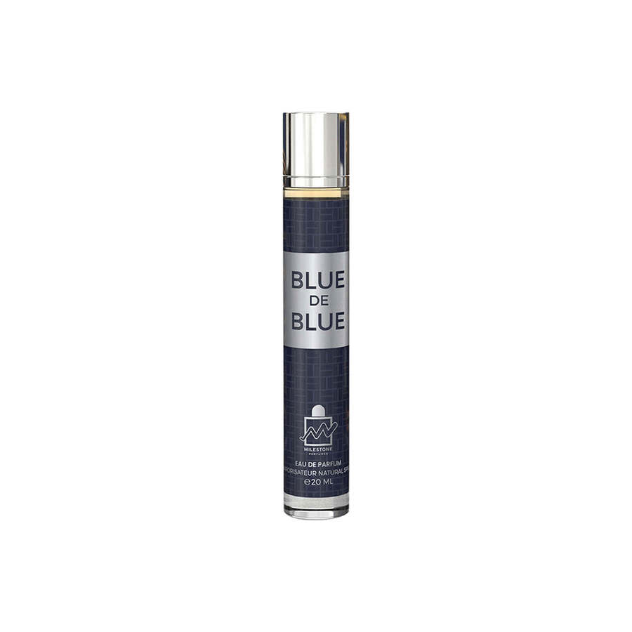 Milestone Men's Blue De Blue EDP Spray 0.67 oz Fragrances 6294021903981 ...