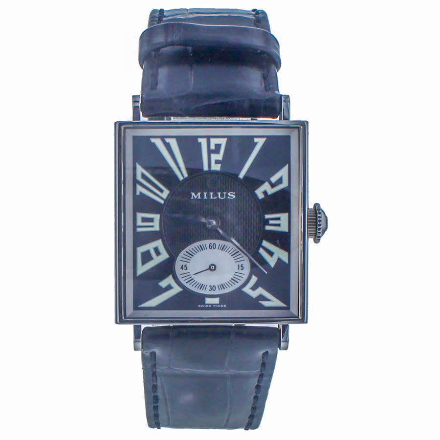 Milus Aurigios Automatic Black Dial Ladies Watch AURQ001 010151176608 ...