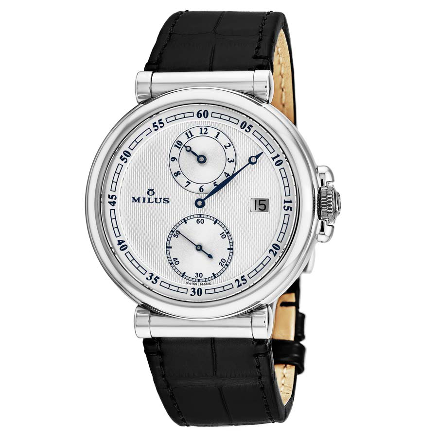 Milus Automatic Silver Dial Men's Watch ZETR001F - Watches - Jomashop