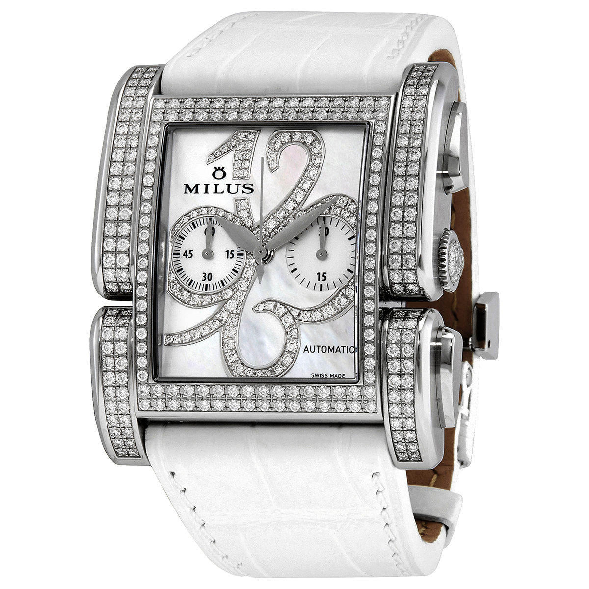 Milus Chronograph Automatic Ladies Watch APIC014F - Watches - Jomashop