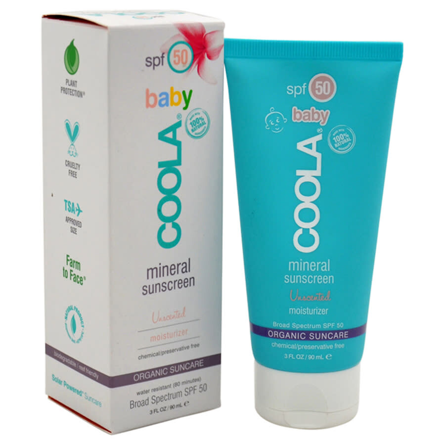 Coola Mineral Baby Sunscreen Moisturizer Lotion SPF 50 - Unscented by ...