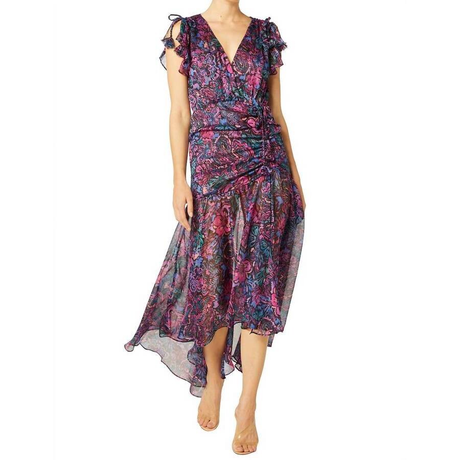 Misa Los Angeles Ladies Colette Dress Flora Electric 107985-Flora ...