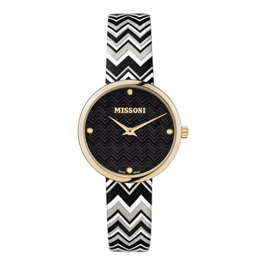 Missoni Missoni M1 Quartz Black Dial Ladies Watch MWY200320 ...