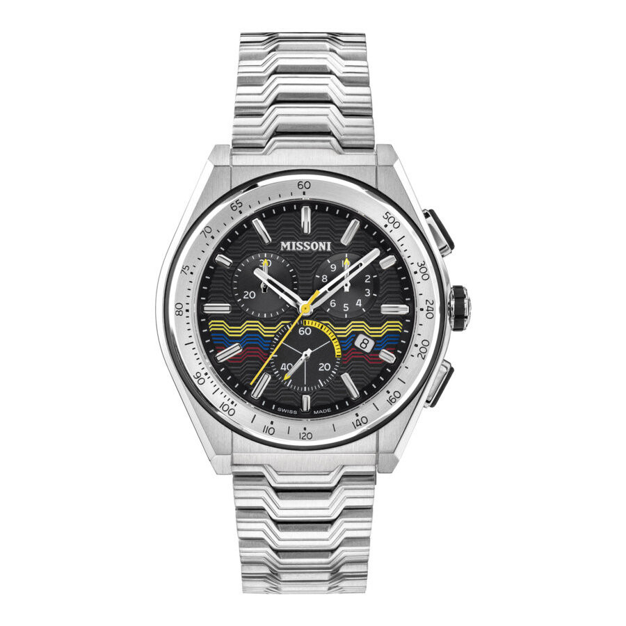 Missoni Missoni M331 Chronograph Quartz Black Dial Men's Watch ...