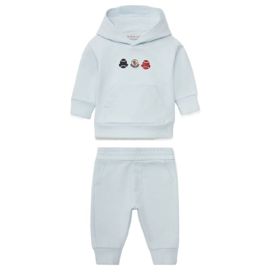 Moncler Boys Long Sleeve Hoodie Tracksuit Set, Size 3Y J19518M00009 ...
