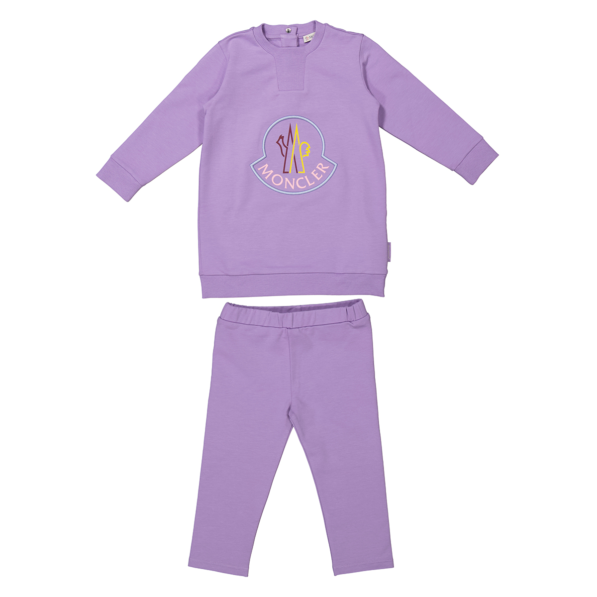 Moncler Girls Lilac Logo Tracksuit Set, Size 2A H29518M00012-809EH-603 ...