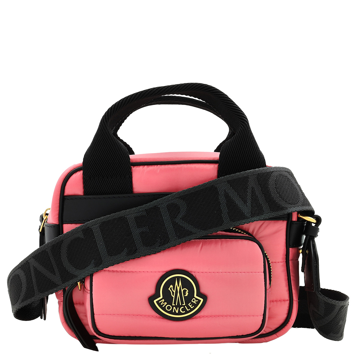 Moncler Pink Kilia Logo Patch Padded Crossbody H209B5L00003-M2176-539 ...