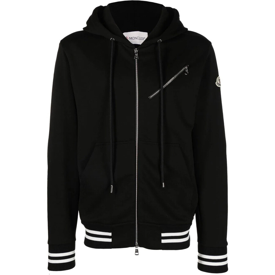 Moncler Zip Up Jacket Black, Size Large H20918G00048-809KR-999 ...
