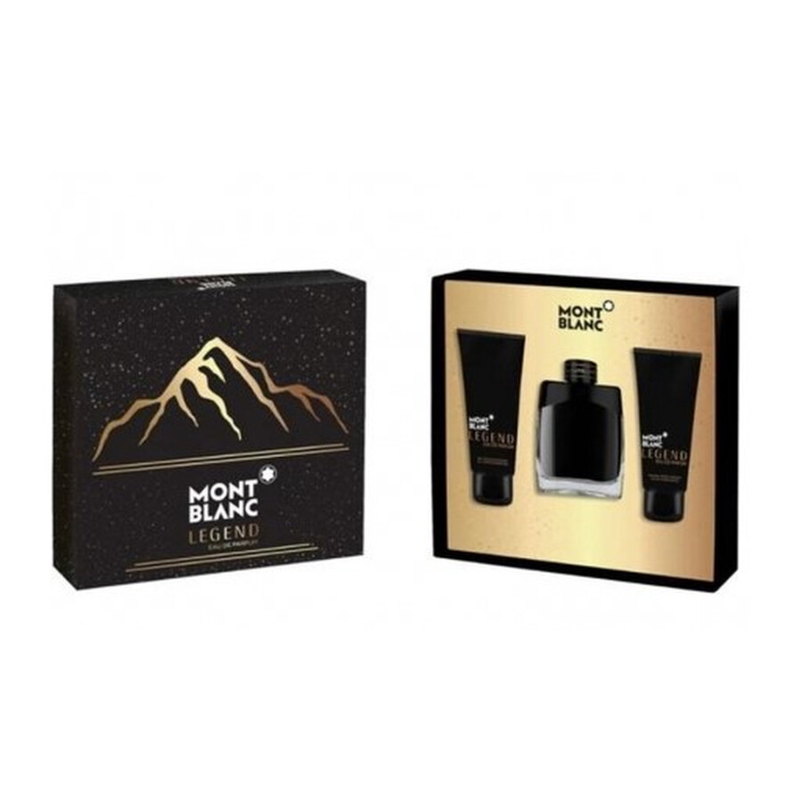 Montblanc Mont Blanc Men's Legend Gift Set Fragrances 3386460126823 ...