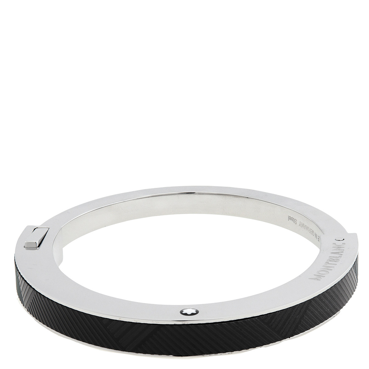Montblanc Bangle In Steel With Extreme Pattern, Size 60 136015 ...