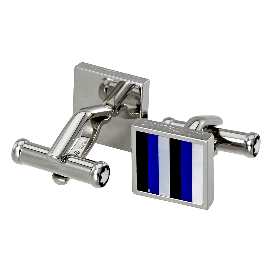 Montblanc Contemporary Striped Cuff Links - Montblanc - Mens Jewelry ...