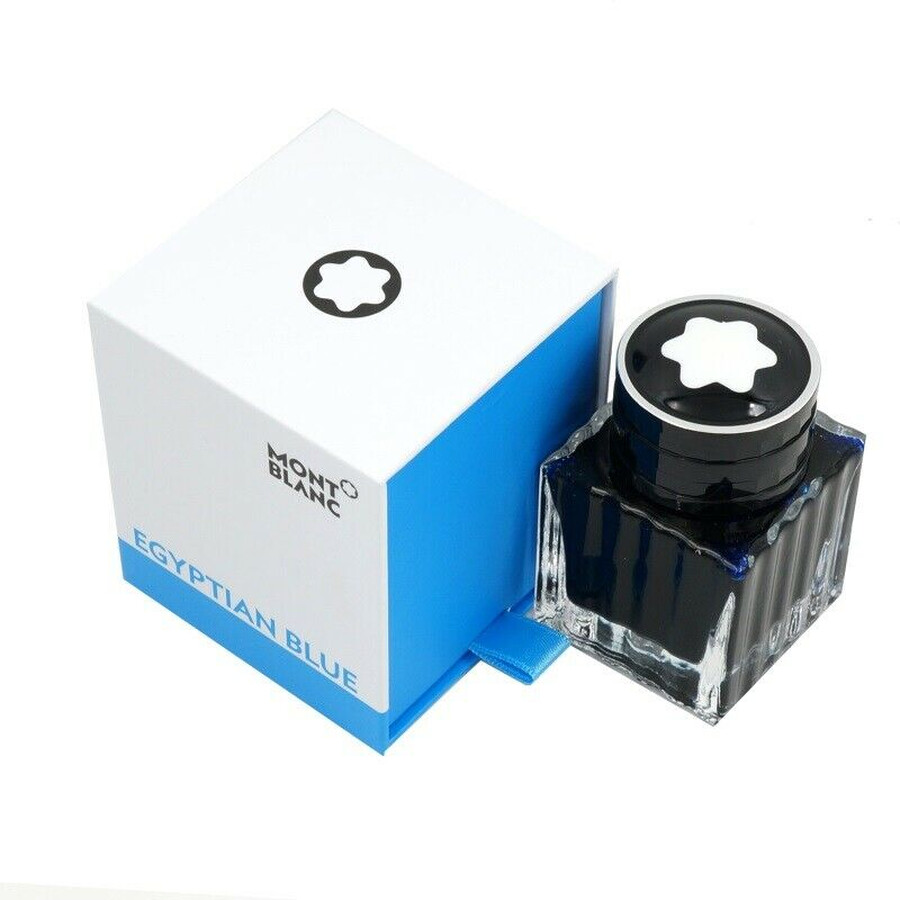 Montblanc Egyptian Blue Ink Bottle Blue Palette 119572 4017941936585 ...