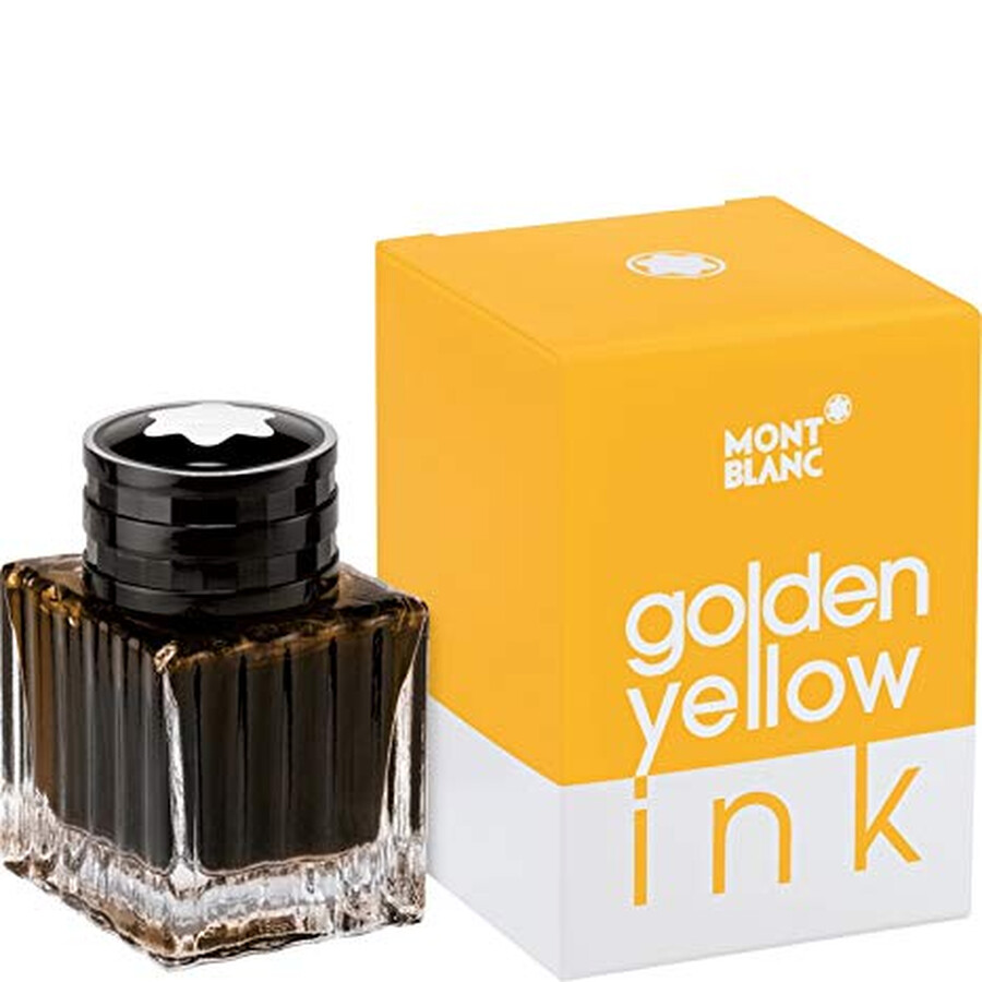 Montblanc Golden Yellow Ink Bottle 30ml 112723 4017941745866 - Fine ...