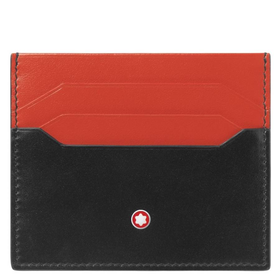 Montblanc Meisterstuck Leather Card Holder 198383 4062037803067 ...