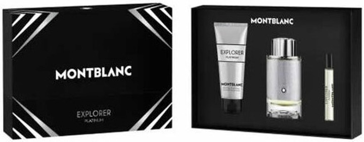 Montblanc Men's Explorer Platinum Gift Set Fragrances 3386460145756 ...