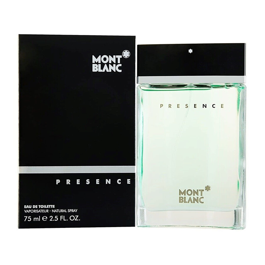 Montblanc Men's Presence EDT Spray 2.5 oz Fragrances 766124307622 ...