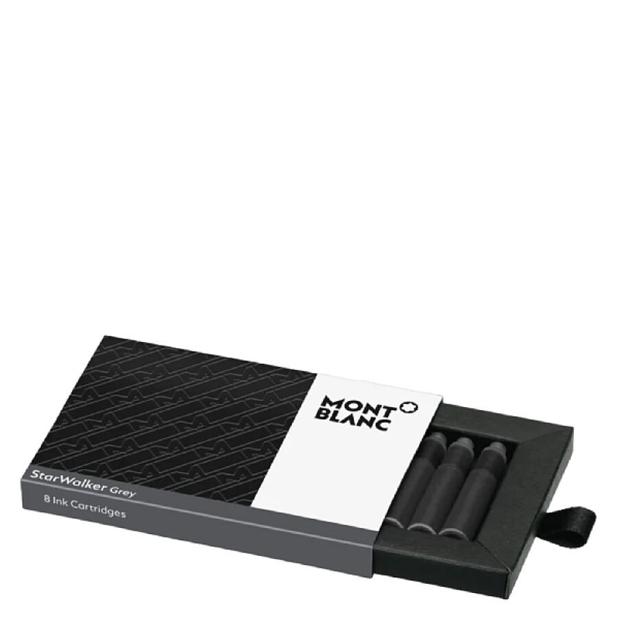 Montblanc StarWalker Gray 8 Ink Cartridges 128078 4062037047959 - Fine ...