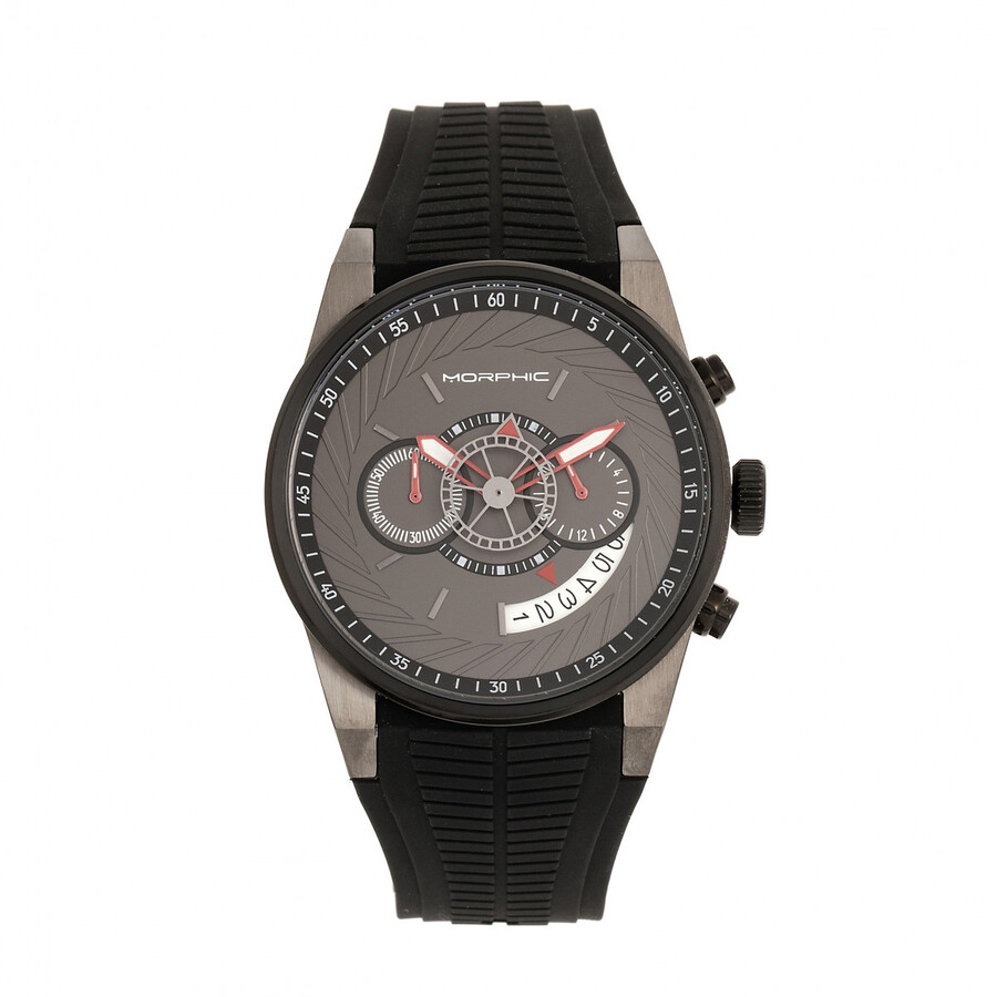 Morphic M72 Series Chronograph Quartz Charcoal Dial Men's Watch 7206 ...