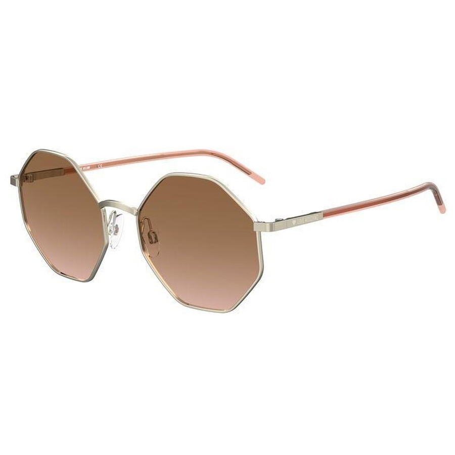 Moschino Brown Gradient Geometric Ladies Sunglasses MOL029S 03YG 56 ...