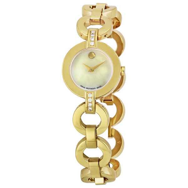 Movado Bela Moda Quartz White Dial Ladies Watch 0606264 - Watches, Bela ...