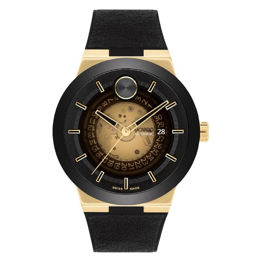 Movado Bold Fusion Automatic Gold Dial Men's Watch 3600927 - Watches ...
