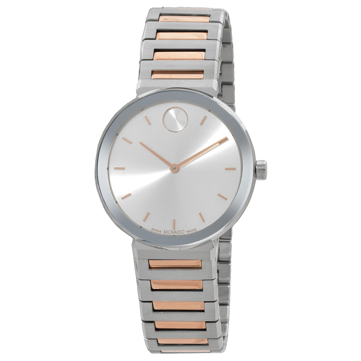 Movado Bold Quartz Silver Dial Ladies Watch 3601146 - Watches, Bold ...