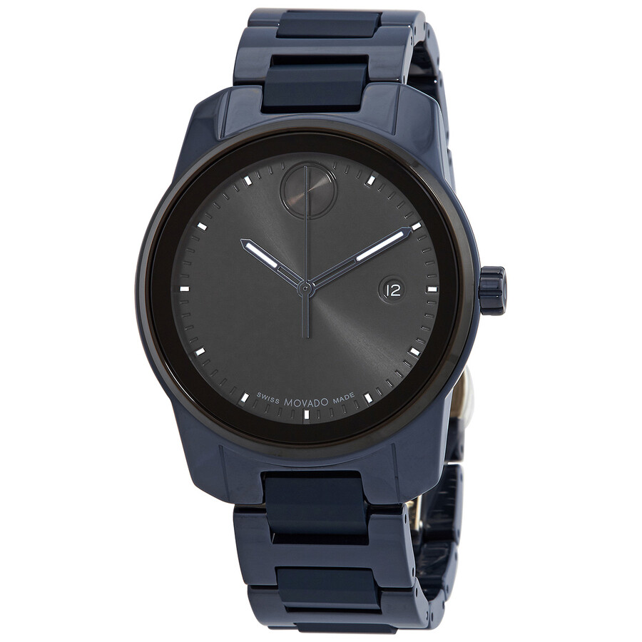 Movado Bold Verso Quartz Black Dial Men's Watch 3600864 - Watches, Bold ...