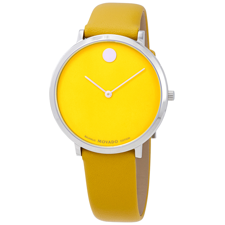 Movado Limited Edition Yellow Dial Ladies Watch 0607143 - Watches ...