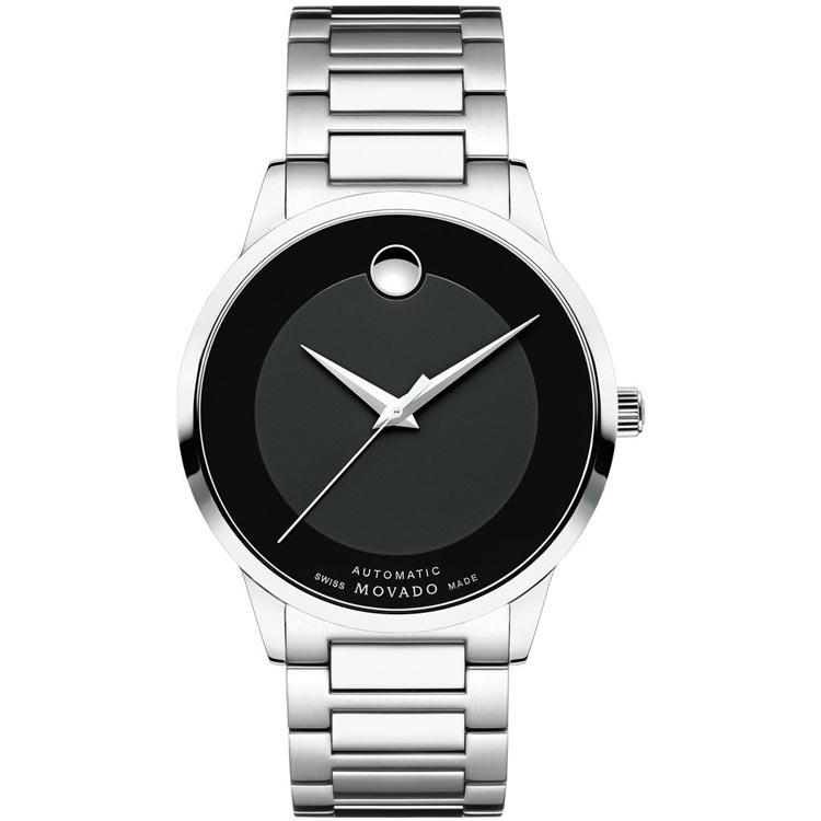 Movado Modern Classic Automatic Black Dial Men's Watch 0607192 ...