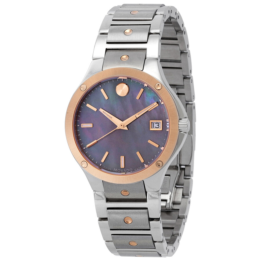 Movado SE Quartz Grey Dial Ladies Watch 0607705 885997463065 - Watches ...