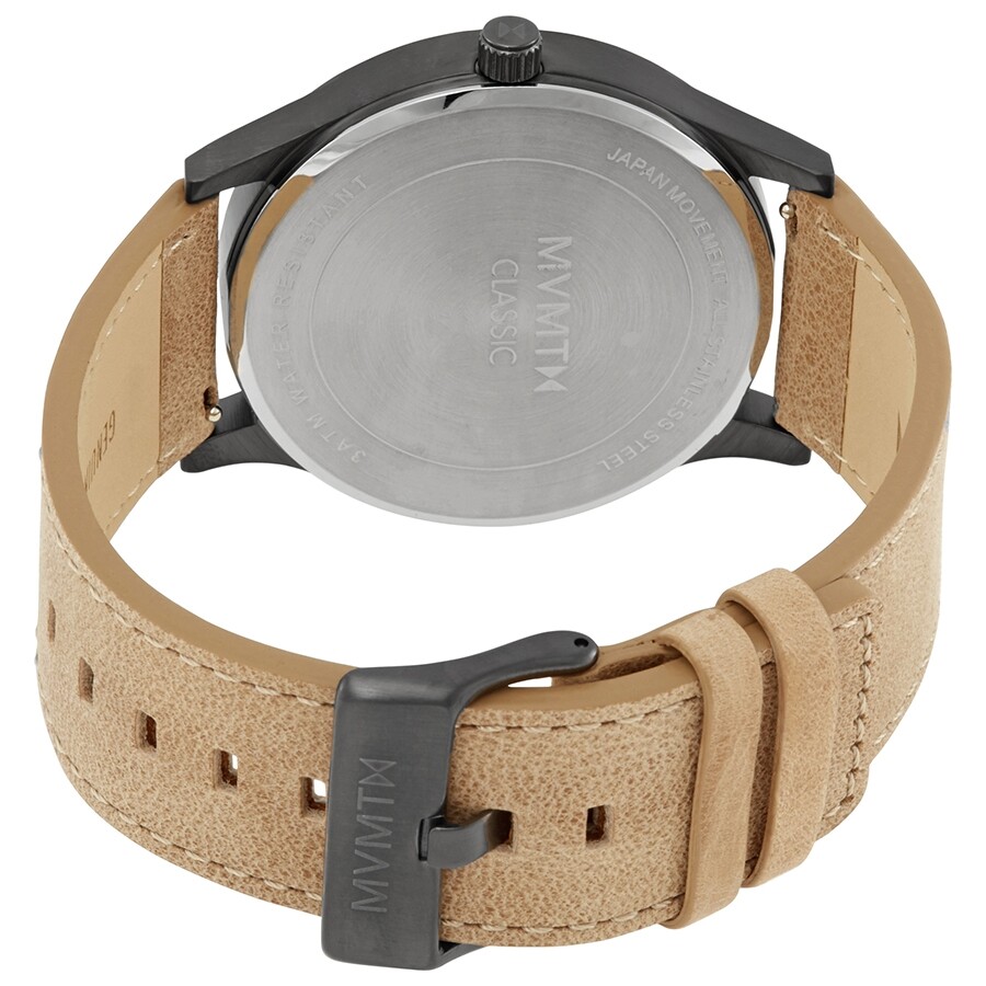 MVMT Classic Sandstone Quartz Gunmetal Dial Men's Watch MM01-GML - MVMT ...
