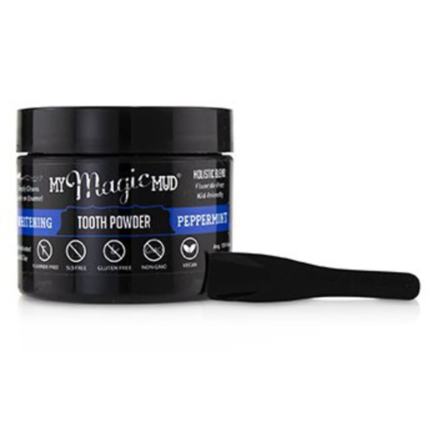 My Magic Mud - Activated Charcoal Whitening Tooth Powder - Peppermint ...