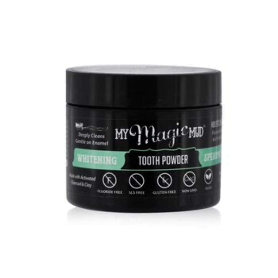My Magic Mud - Activated Charcoal Whitening Tooth Powder - Spearmint ...