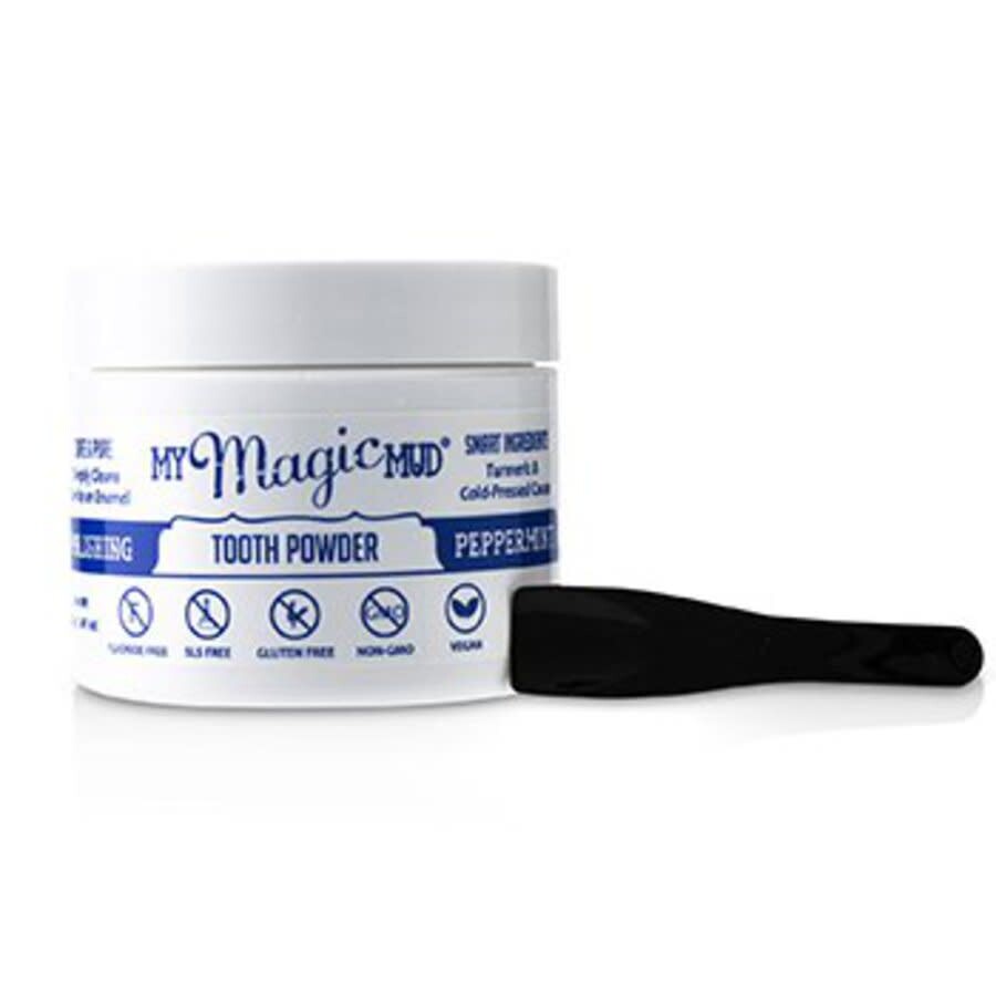 My Magic Mud - Turmeric Whitening Tooth Powder - Peppermint 40g/1.41oz ...
