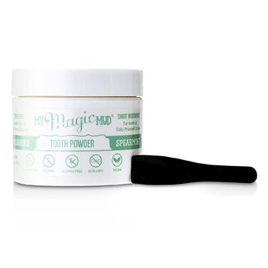 My Magic Mud - Turmeric Whitening Tooth Powder - Spearmint 40g/1.41oz ...