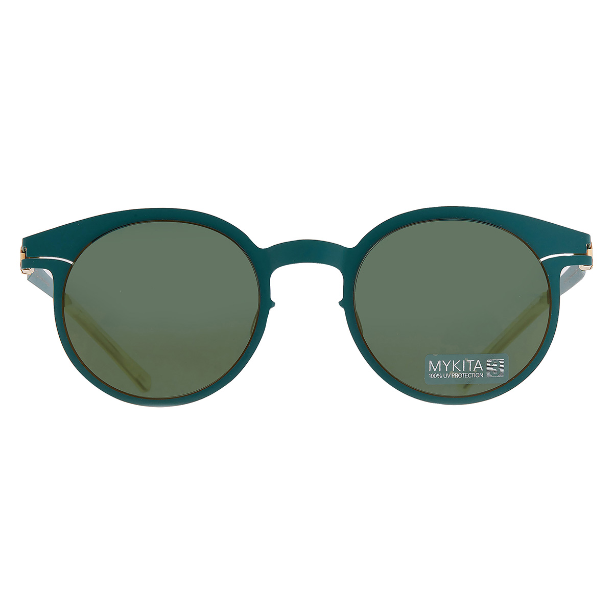 Mykita Green Round Unisex Sunglasses NO1 SUN-MARLENE 140 51 ...